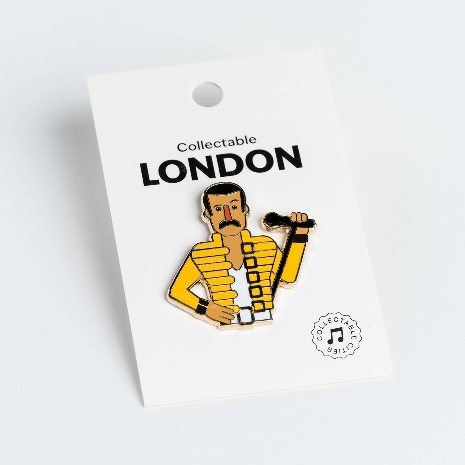 Freddie Mercury Enamel Pin – shop.Kyureto